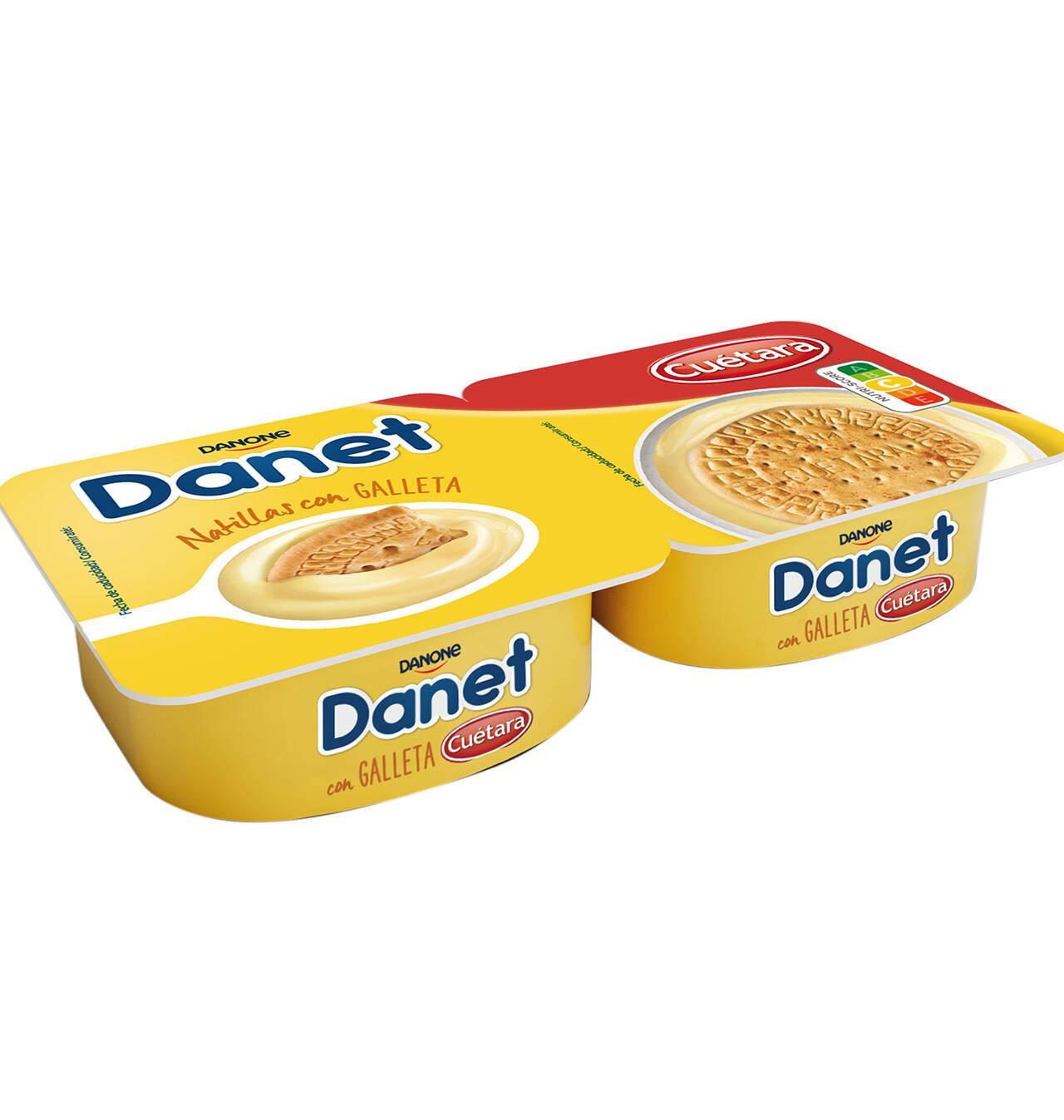 Comprar NATILLAS DANONE DANET GALLETA 2 UNIDADES | NATILLAS DANONE ...