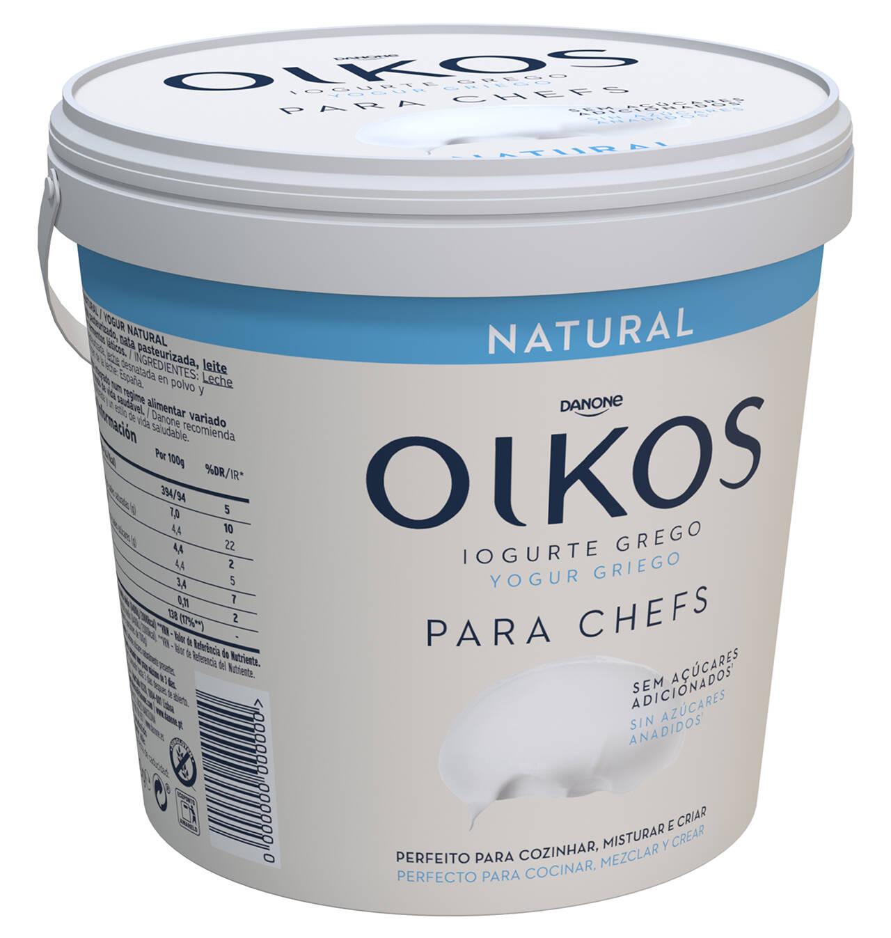 Comprar OIKOS DANONE GRIEGO NATURAL 900 G | Yogures en Condisline
