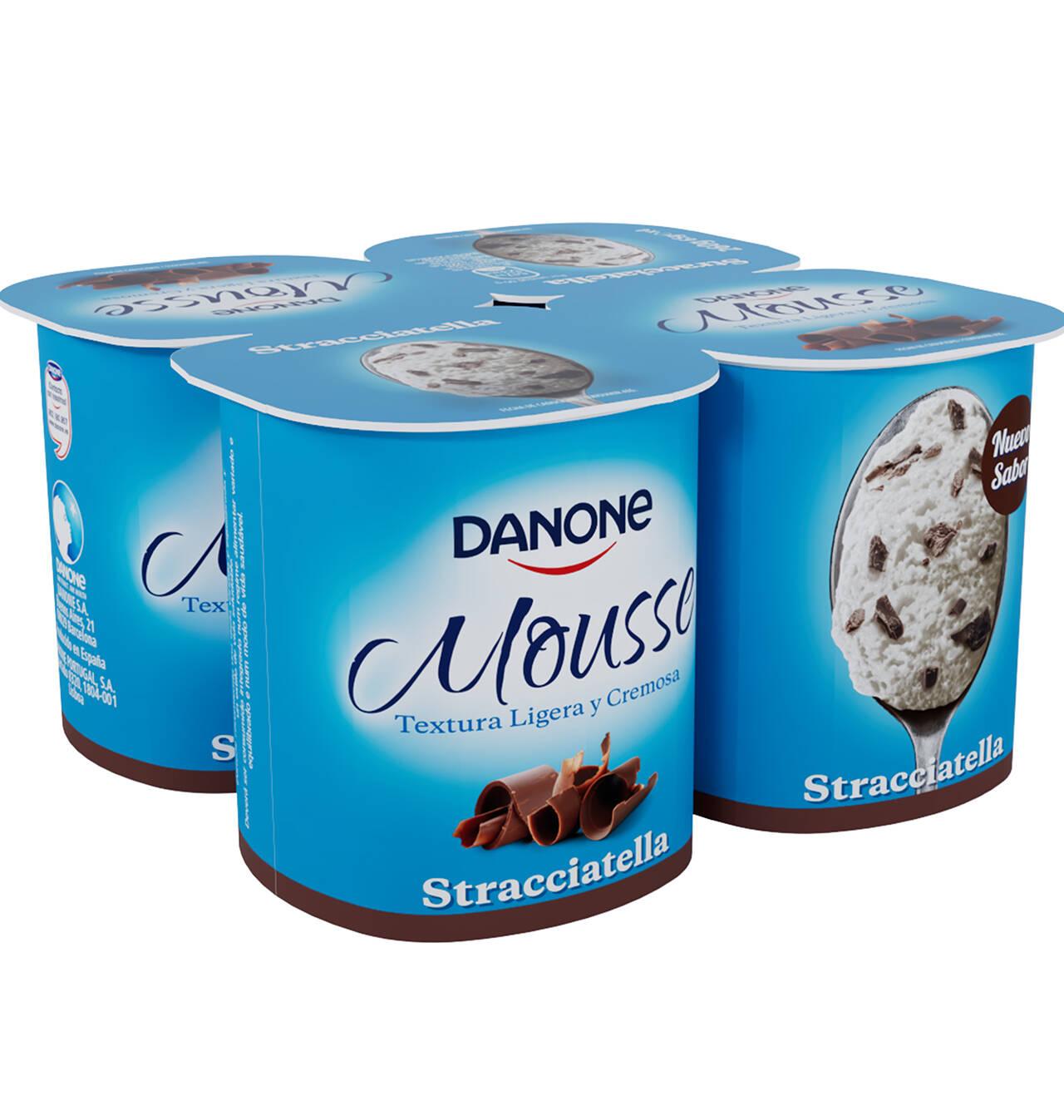 Comprar MOUSSE DANONE STRACCIATELLA 4 UNIDADES | MOUSSE DANONE ...