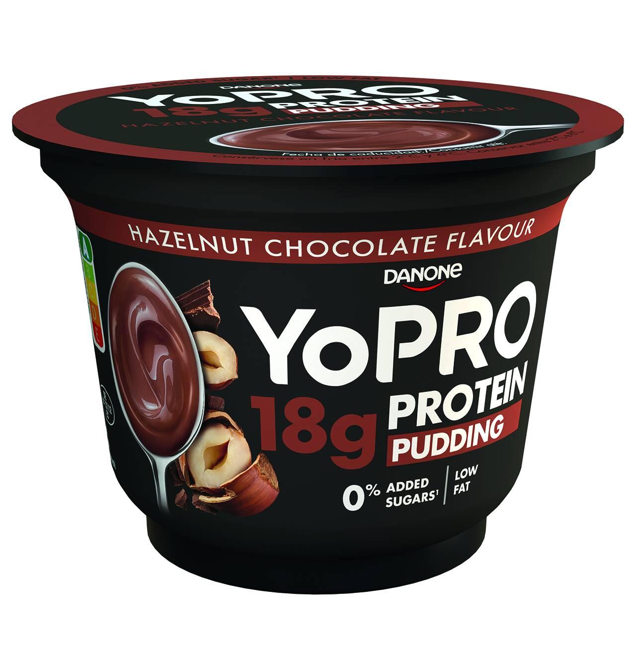 Comprar PUDDING YOPRO CHOCO AVELLANA 180 G | PUDDING YOPRO CHOCO ...