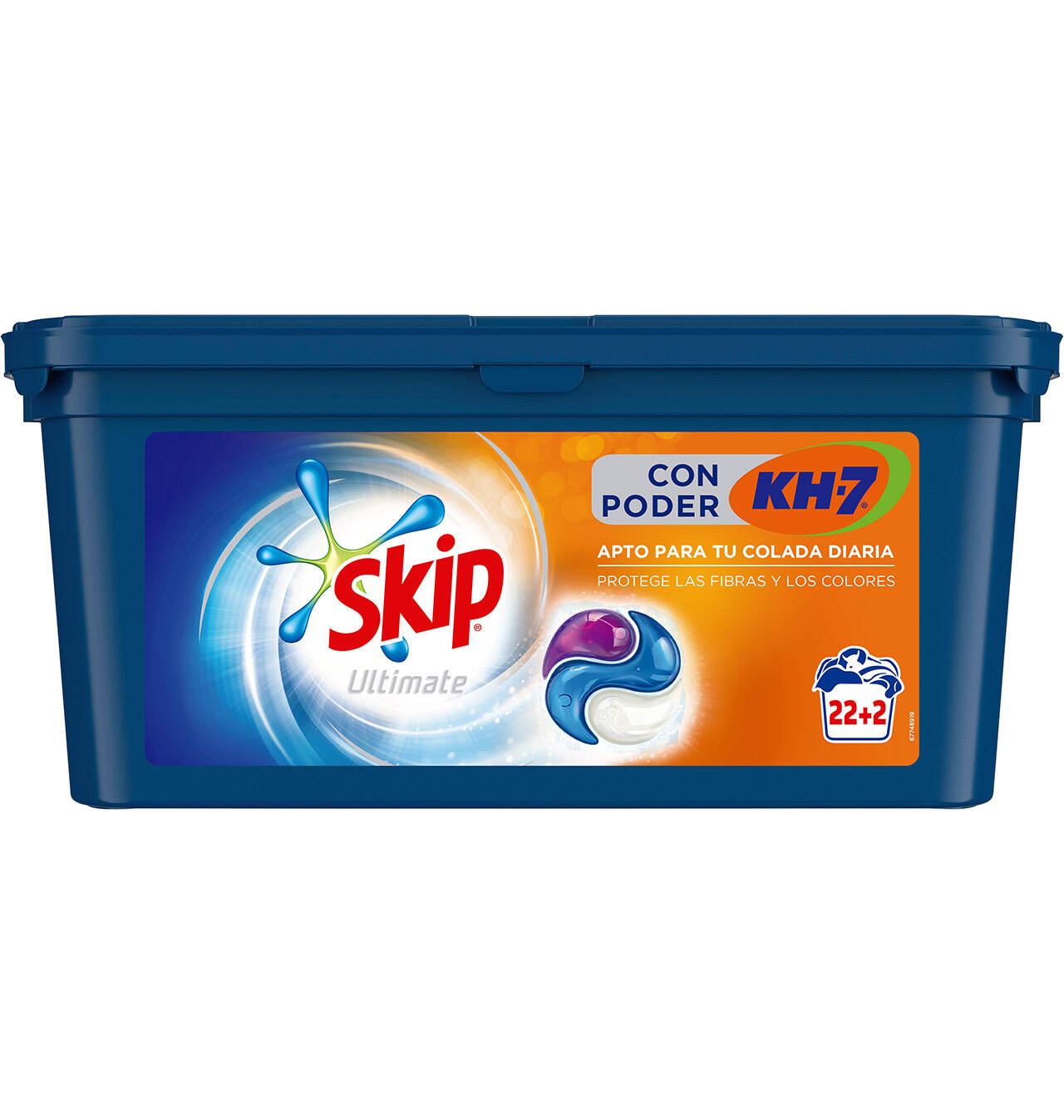 Comprar DETERGENTE SKIP CAPS KH7 22+2 24 DOSIS | DETERGENTE SKIP CAPS ...