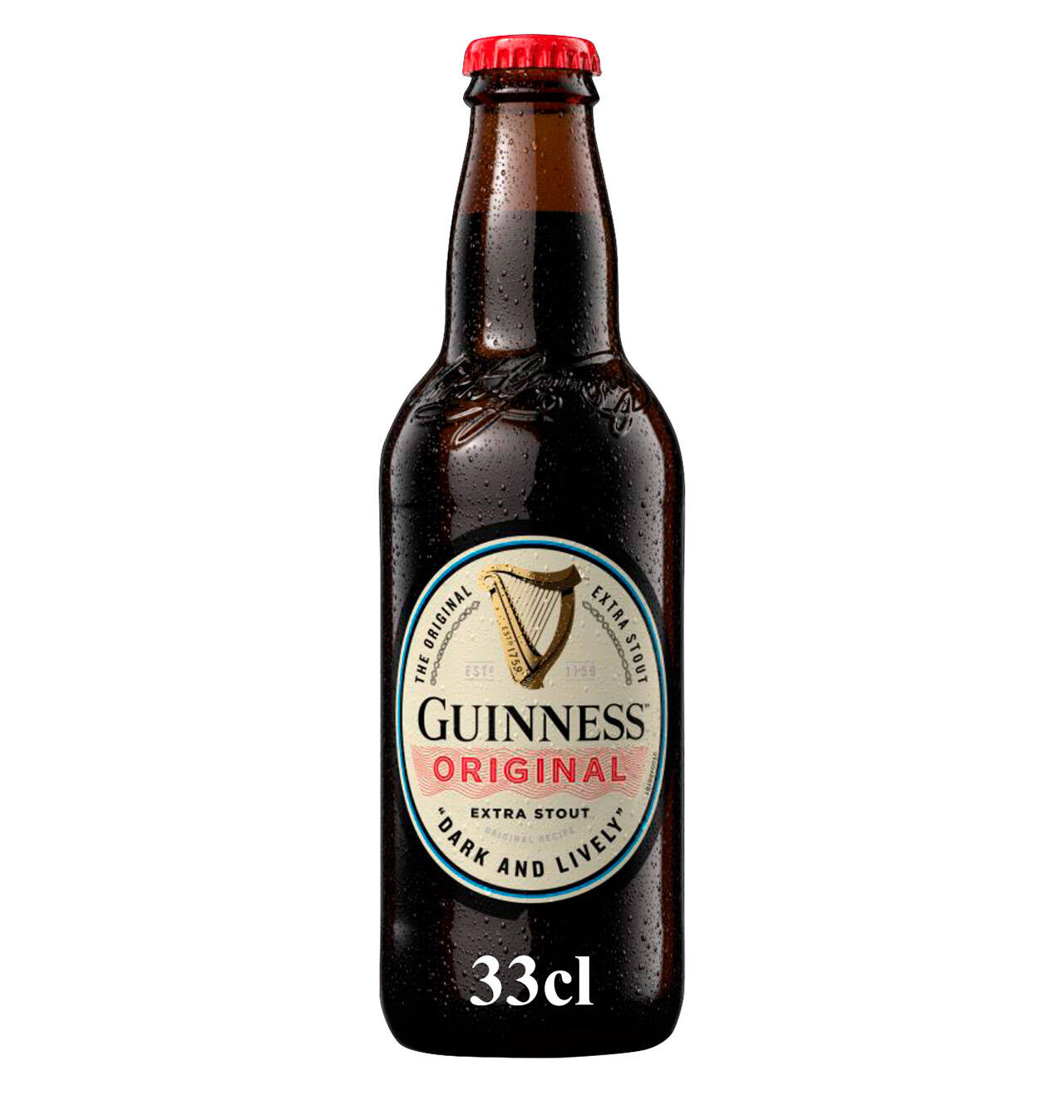 Comprar CERVEZA GUINNESS ORIGINAL BOTELLA 33 CL | Cervezas en Condisline