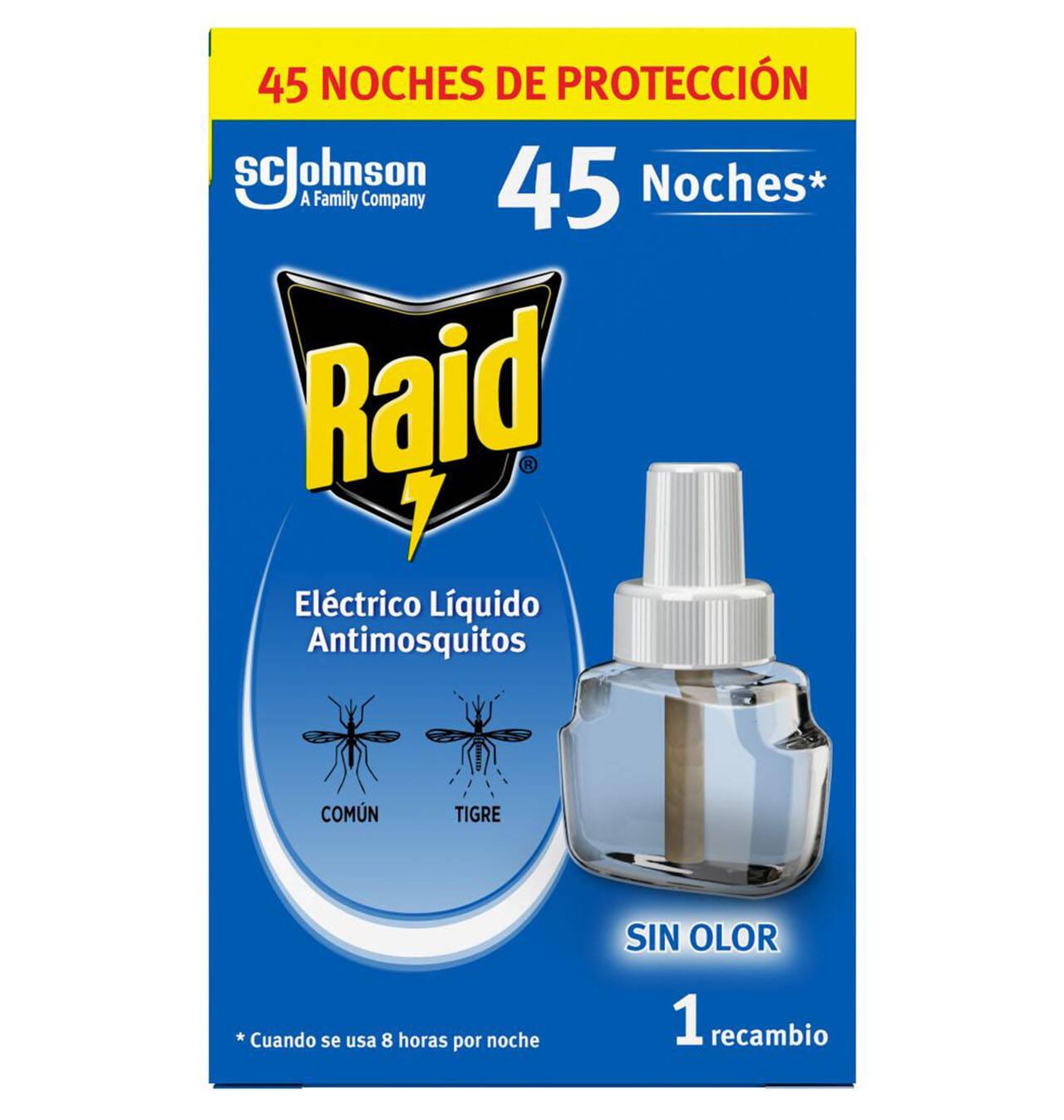 Comprar INSECTICIDA RAID ELECT LIQUIDO REC. 1 UNIDAD | Insecticidas en ...