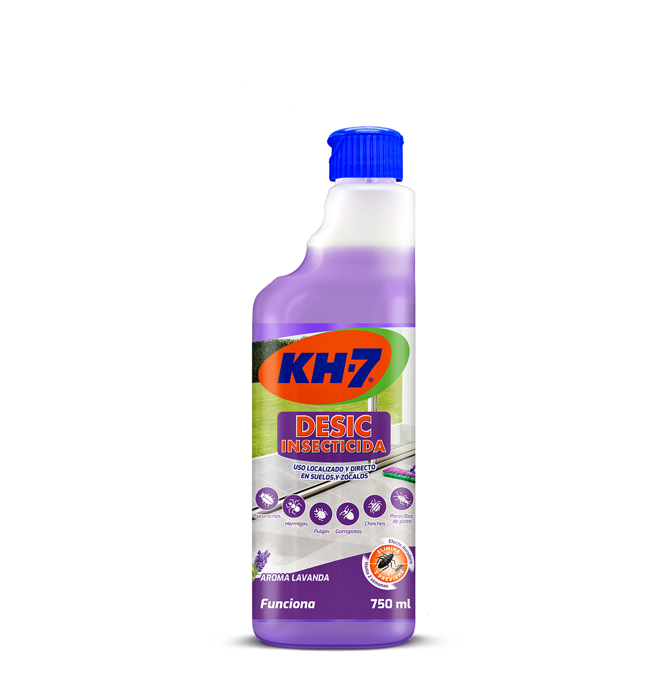 Comprar FREGASUELOS KH-7 DESIC INSECTICIDA 750 ML | Limpiahogares en ...