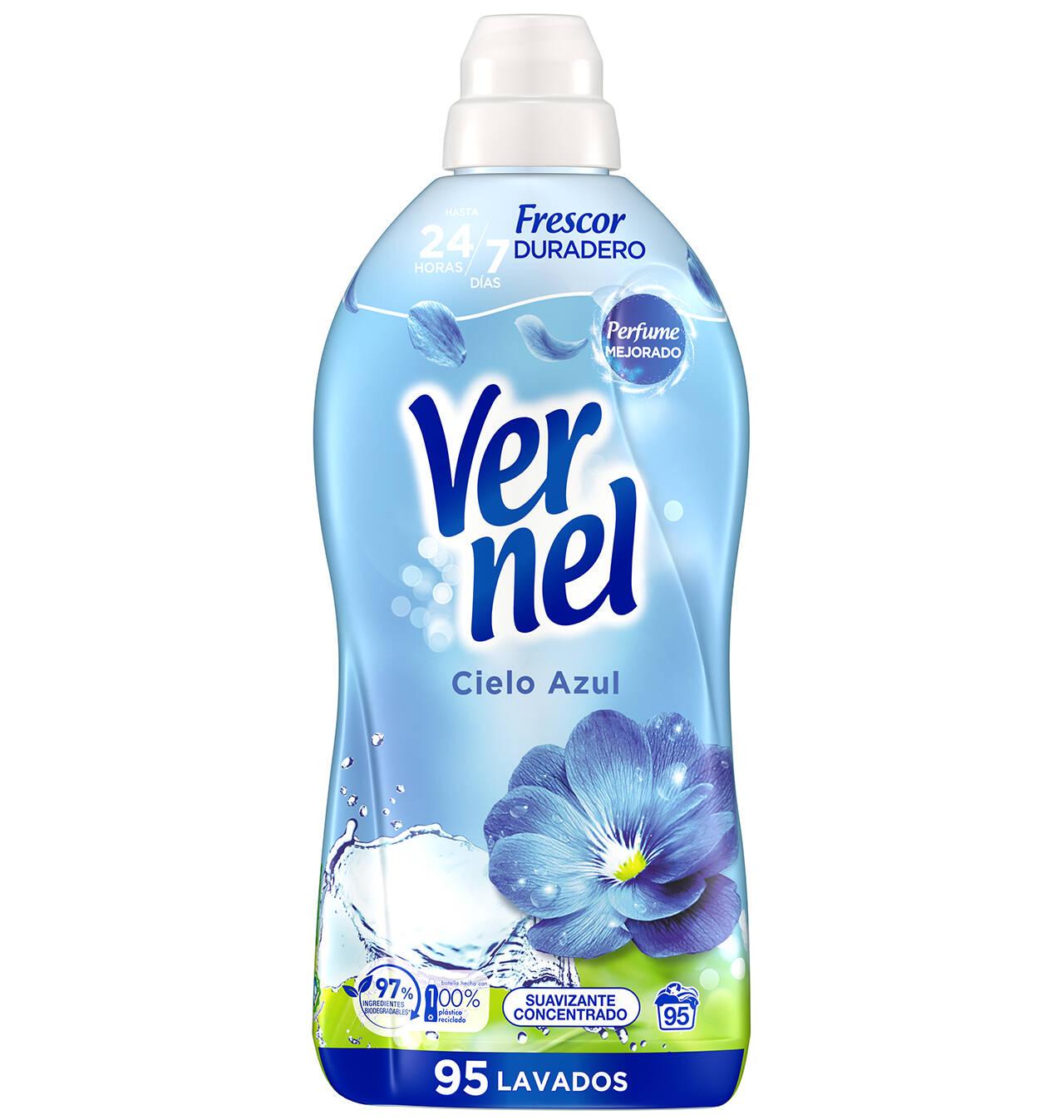Comprar SUAVIZANTE VERNEL CIELO AZUL 95 DOSIS | SUAVIZANTE VERNEL CIELO ...