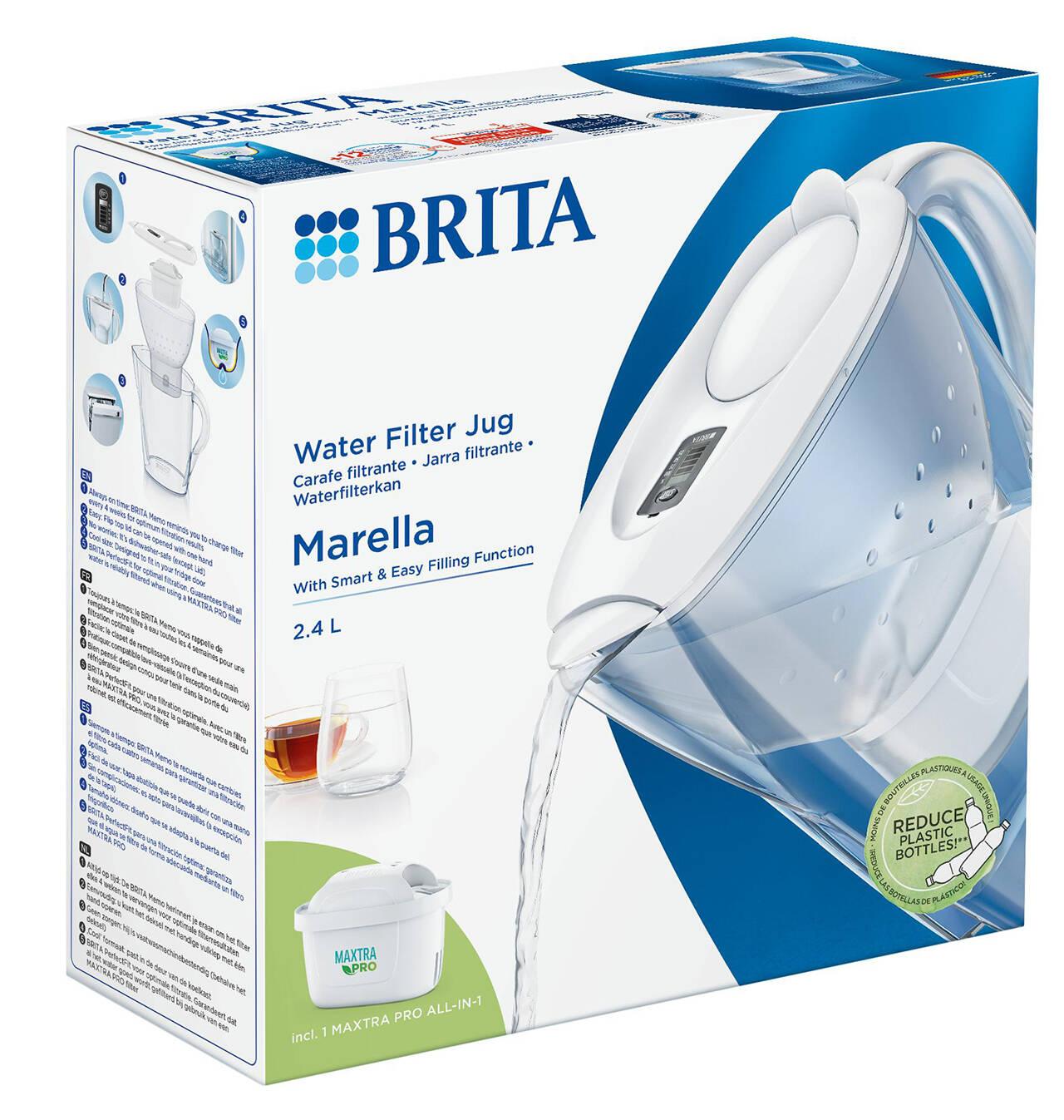 Comprar JARRA BRITA MARELLA 1 FILTRO 1 UNIDAD | Básicos en el hogar en ...
