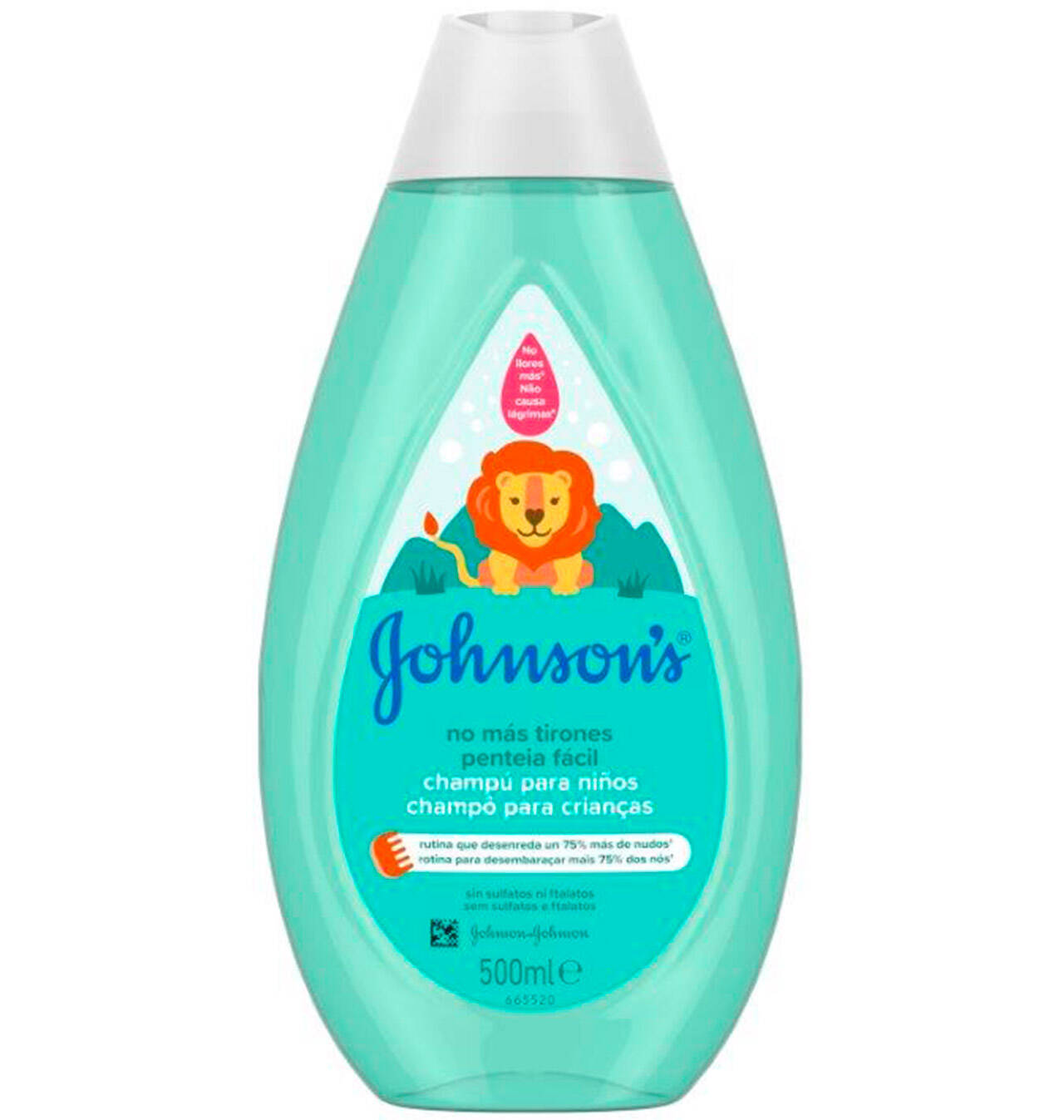 Comprar CHAMPÚ JOHNSON SIN TIRONES 500 ML | Higiene y perfumería ...