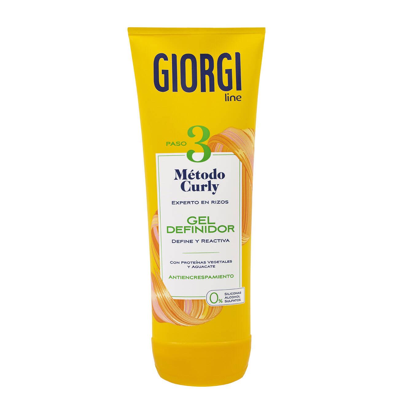 Comprar DEFINIDOR GIORGI GEL MÉTODO CURLY 250 ML | Productos capilares ...