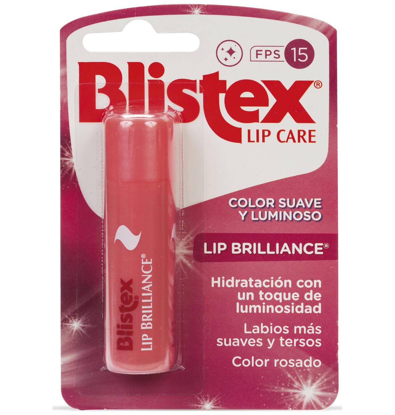 Comprar PROTECTOR LABIAL 15 FPS BLISTEX LIP BRILLANCE 1 UNIDAD ...