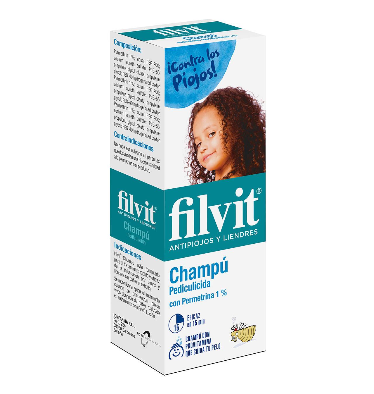 Comprar CHAMPU FILVIT ANTIPIOJOS 100 ML | CHAMPU FILVIT ANTIPIOJOS 100 ...