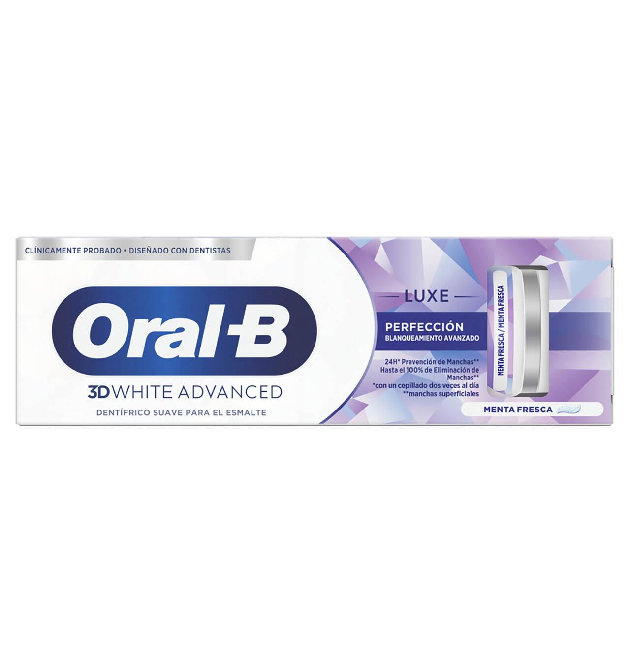 Comprar PASTA ORAL-B 3DW LUXE PERFECCIÓN 75 ML | Higiene bucal en ...