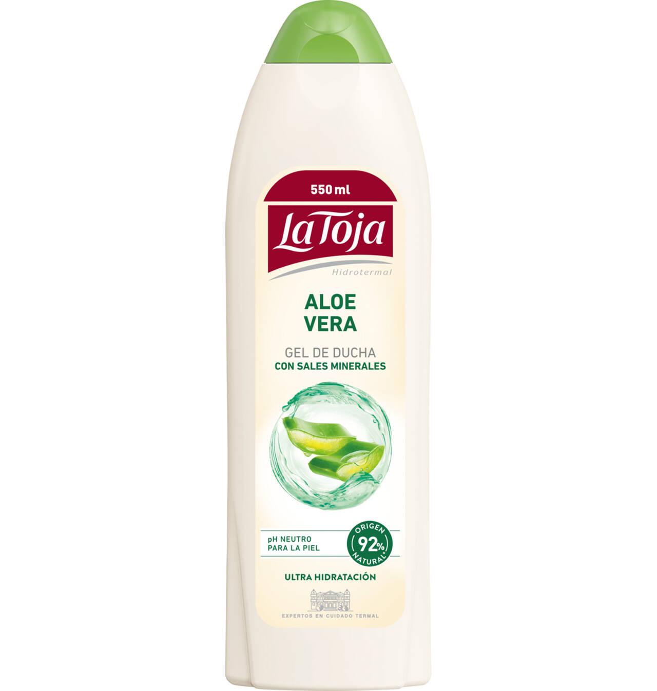 Comprar GEL DUCHA LA TOJA ALOE VERA 550 ML | GEL DUCHA LA TOJA ALOE ...