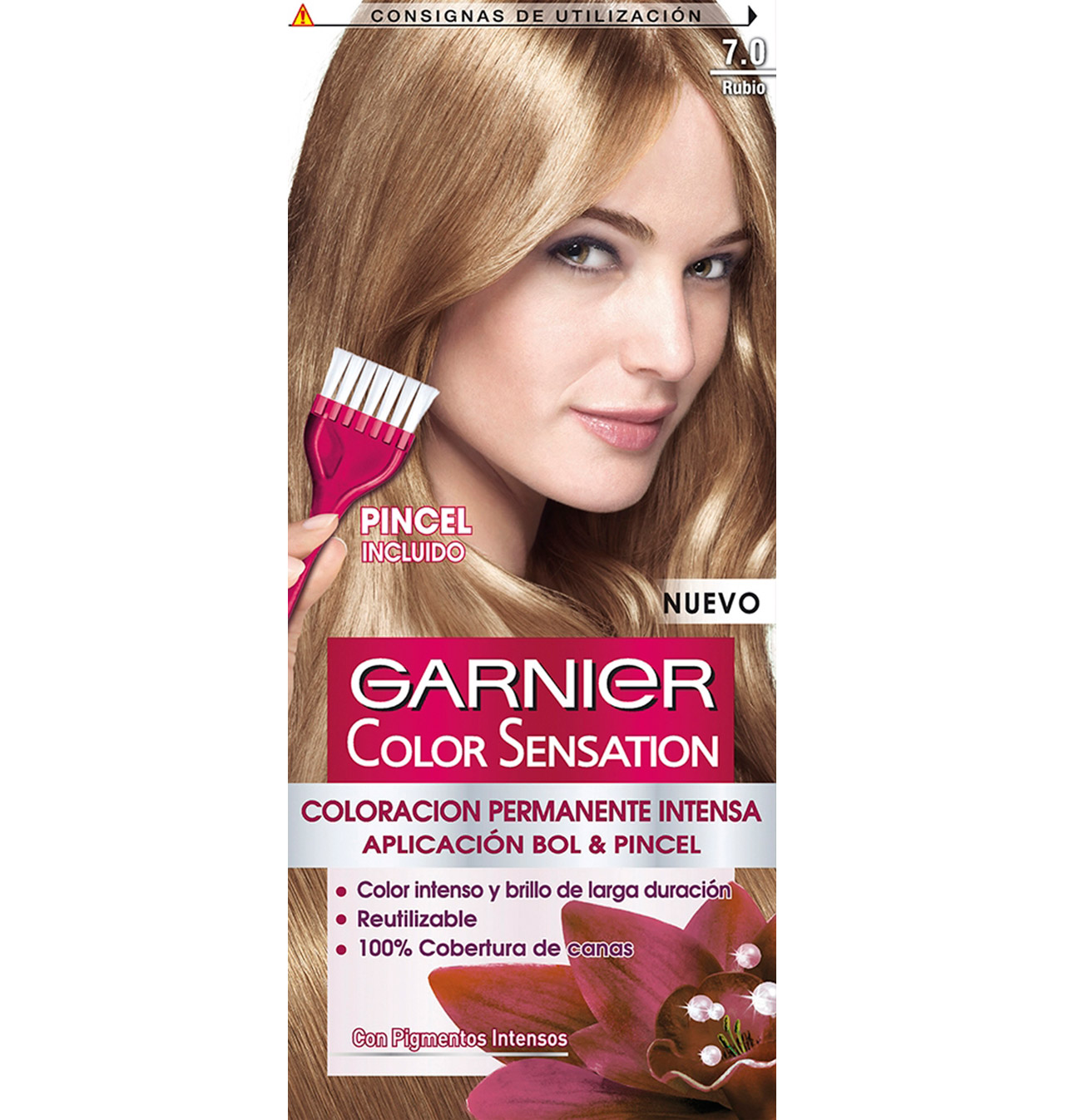 Comprar TINTE 7 GARNIER COLOR SENSATION RUBIO | TINTE 7 GARNIER COLOR ...